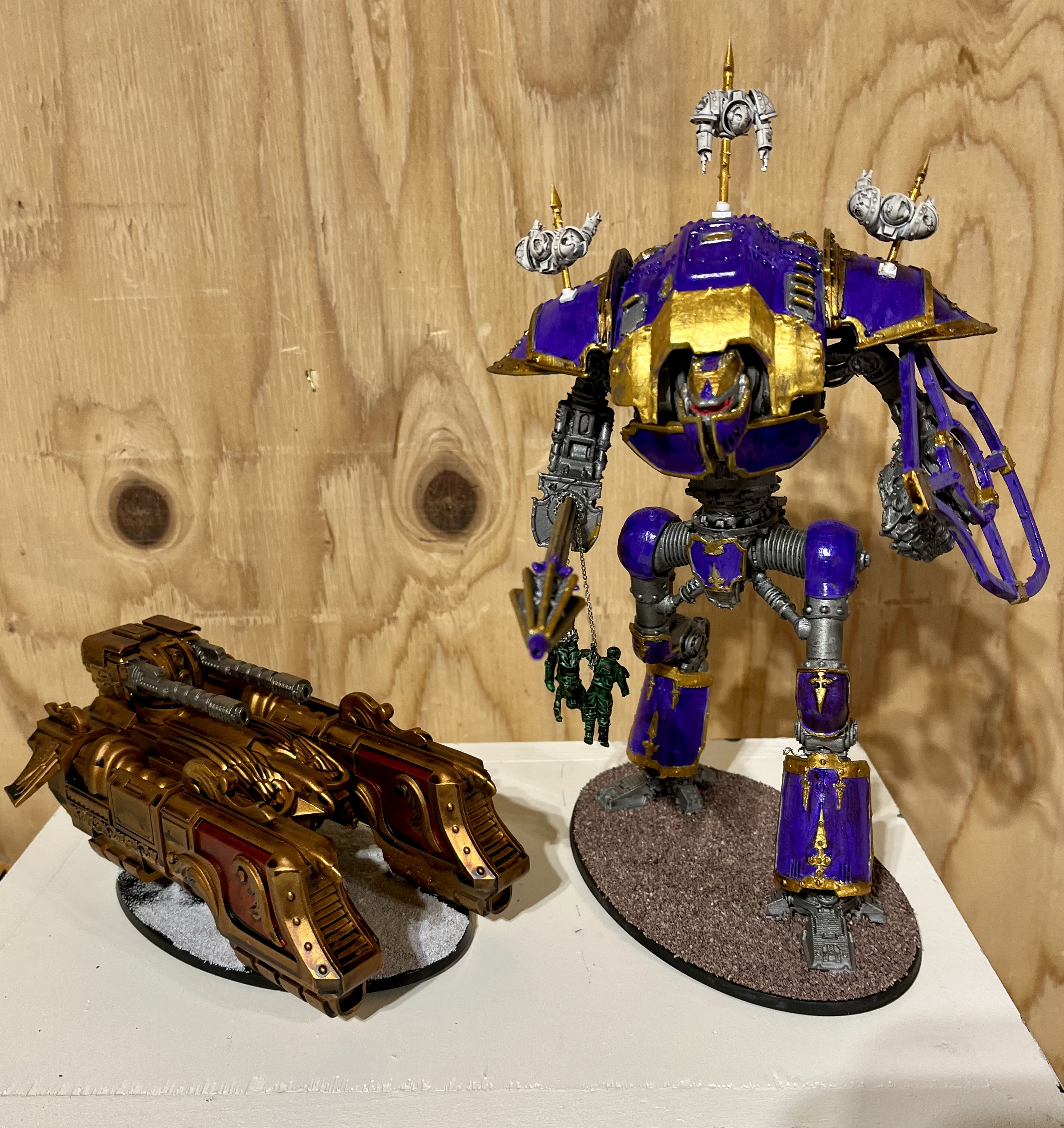 CK Infernal Lance vs Custodes Lions – Grown Men Playing With Toys